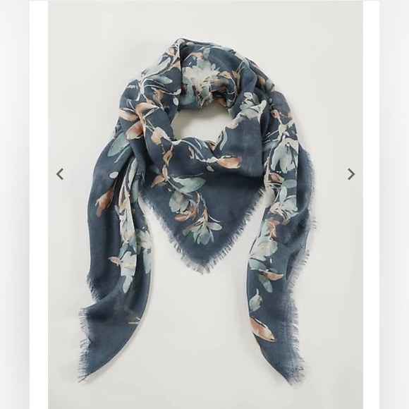 J. Jill | Accessories | Jjill Printed Lightweight Square Scarf | Poshmark